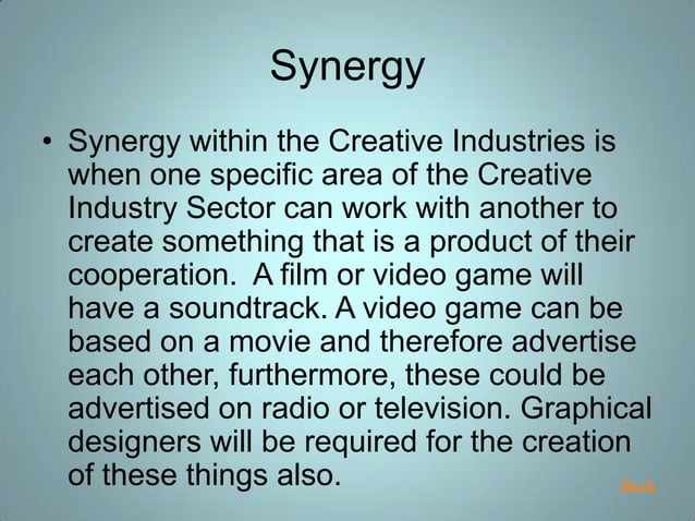 Creative industry in the uk | PPT