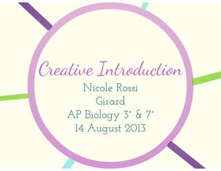 Creative Introduction | PDF