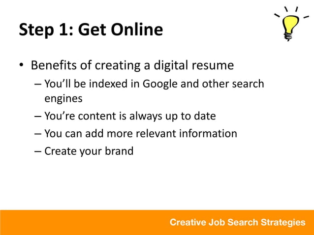 Creative Job Search Strategies | PDF