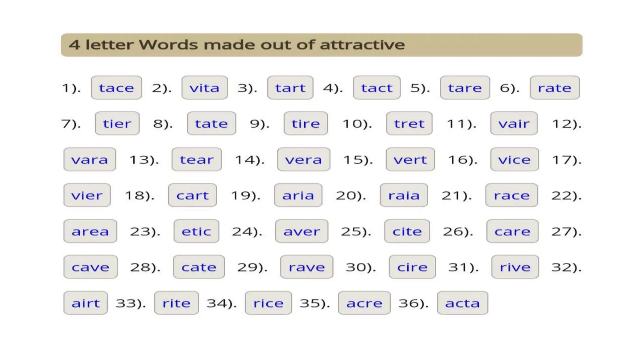 CREATIVE JUMBLED WORDS.pptx