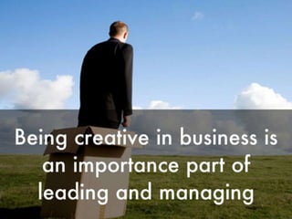 Creative leadership essential information pack | PPTX