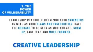 10+1 Super Powers of Creative Leadership | PPT