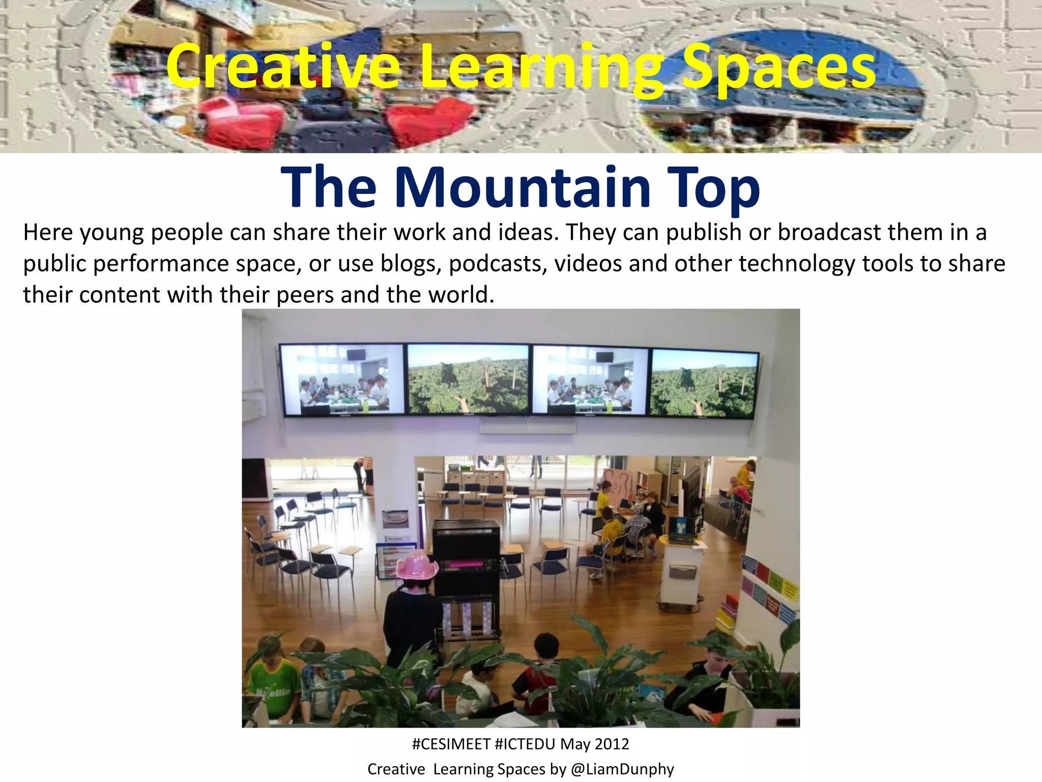 Creative learning spaces | PPTX