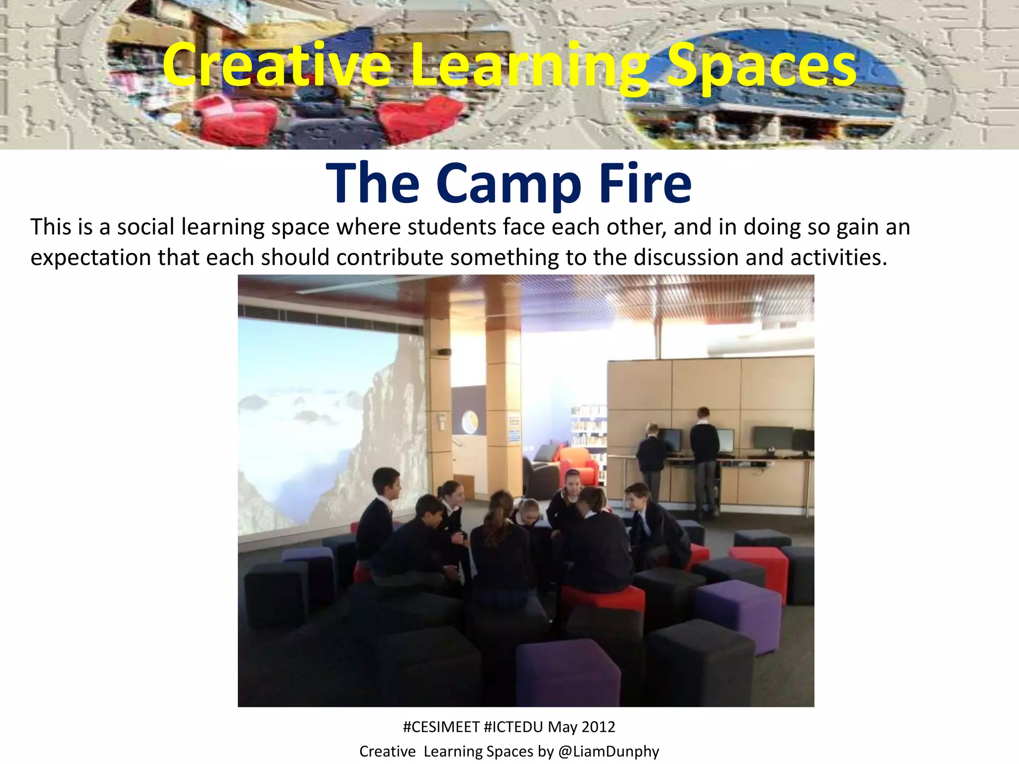 Creative learning spaces | PPTX