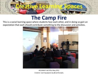 Creative learning spaces | PPTX