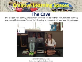 Creative learning spaces | PPTX