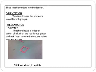 Creative lesson plan | PPT