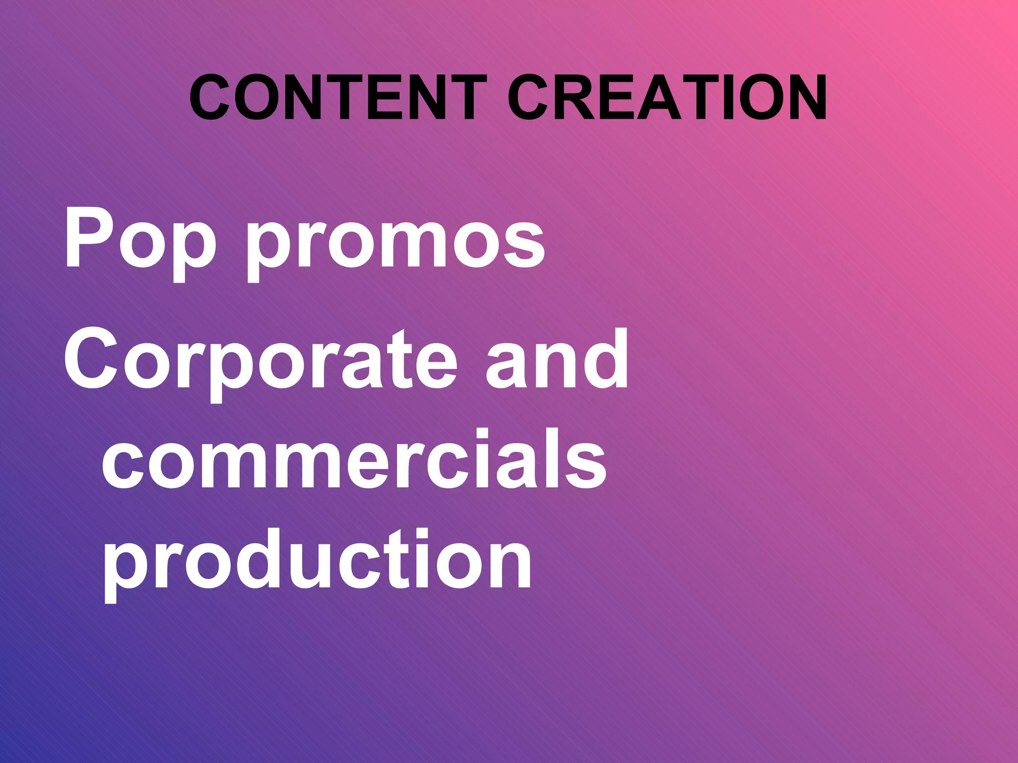 Creative media industries | PPT