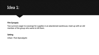 Creative media project realisation | PPT