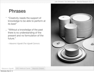 Creative methodology | PDF