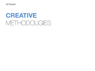 Creative methodology | PPT
