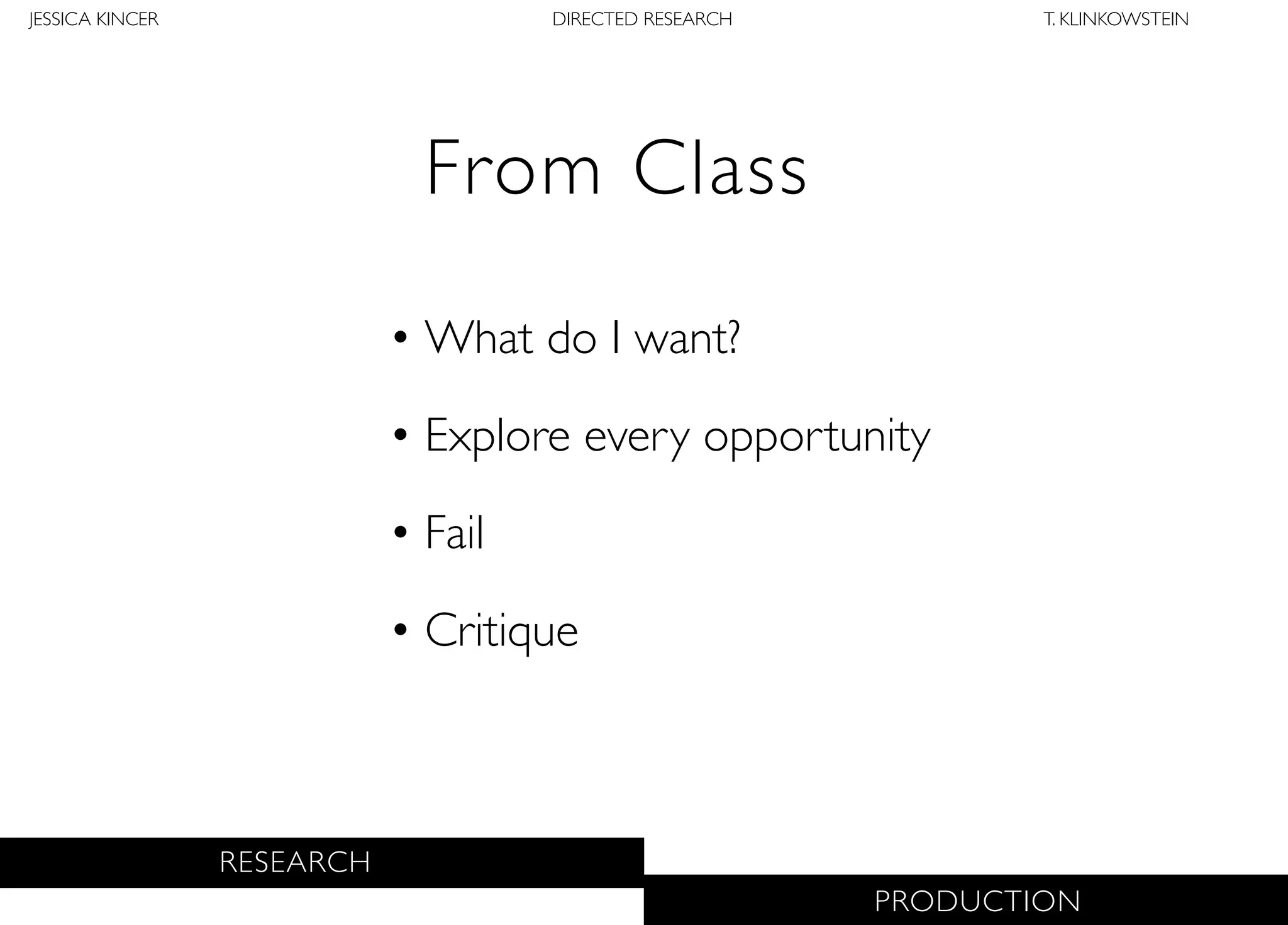 Creative methodology Presentation 3 | PDF