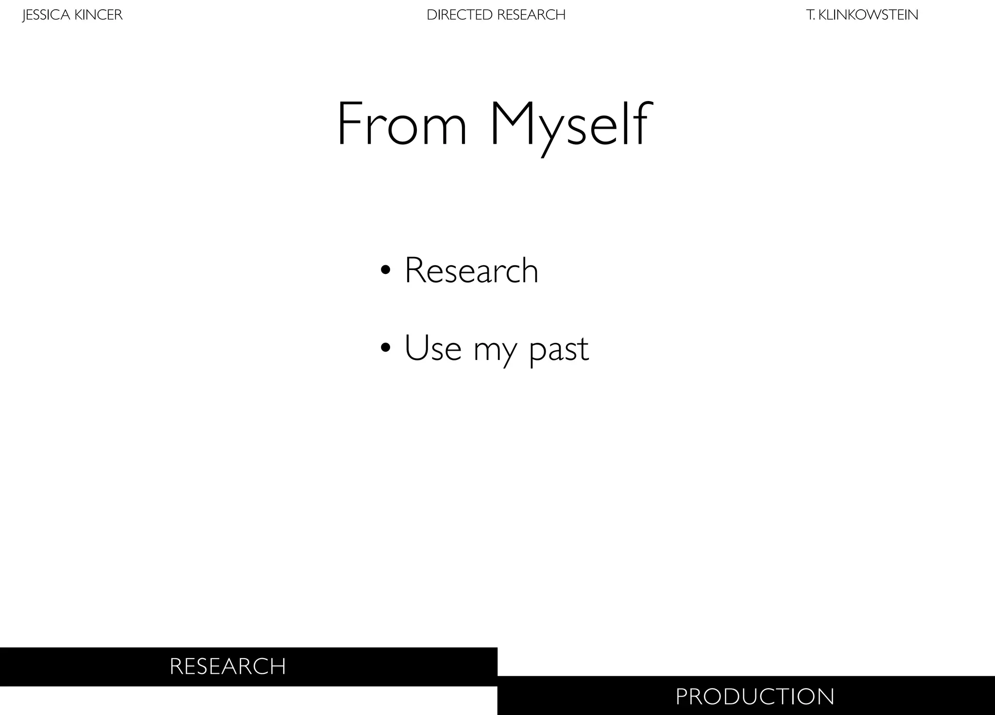 Creative methodology Presentation 3 | PDF