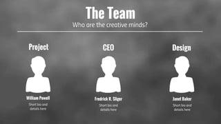 Creative Business People Presentation Template | PPTX