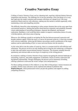Creative Narrative Essay.pdf