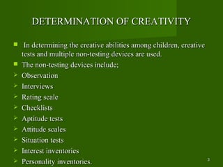 creativity among children | PPT