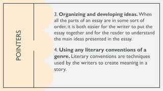 Creative Non-Fiction - Lesson 4 - Writing a Draft.pptx
