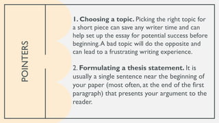 Creative Non-Fiction - Lesson 4 - Writing a Draft.pptx