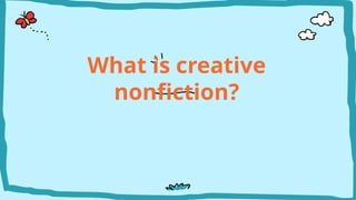 Exploring Creative Nonfiction: Memoir, Personal Essay, and Narrative ...