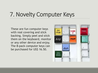 Creative Office Supplies and Accessories | PPT