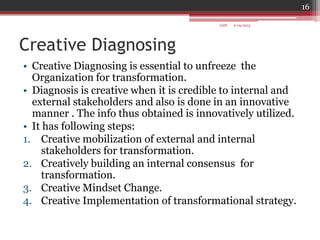 Creative organisation | PPTX | Business Administration | Business