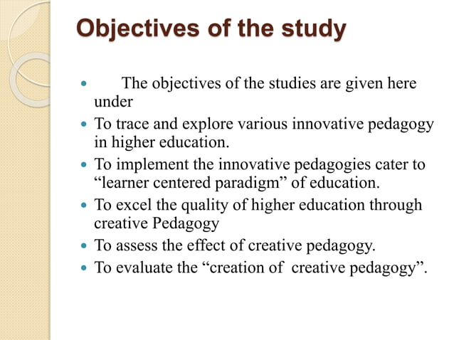 Creative Pedagogy.pptx | Education industry | Industries