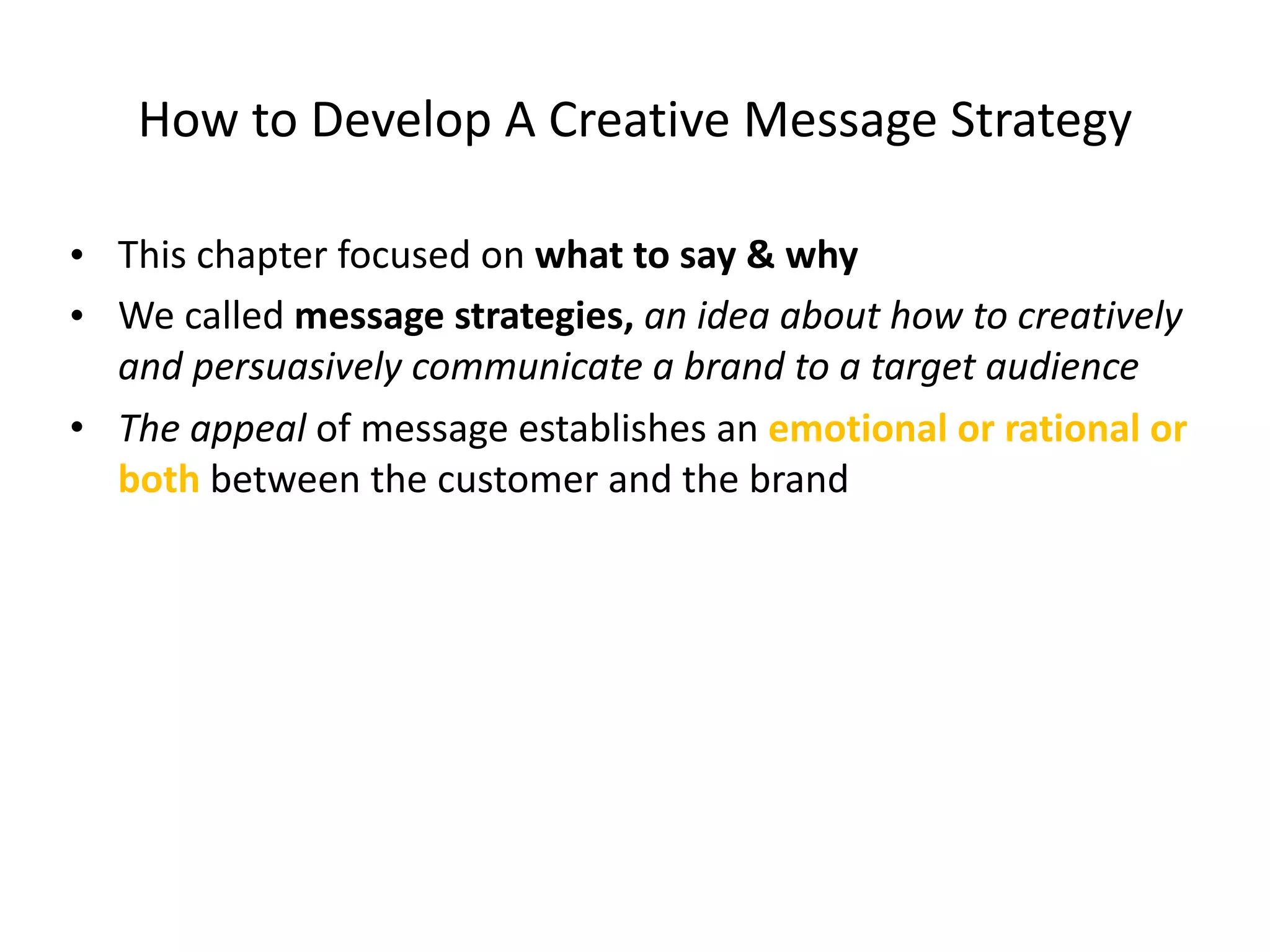 Creative Plan strategy | PDF