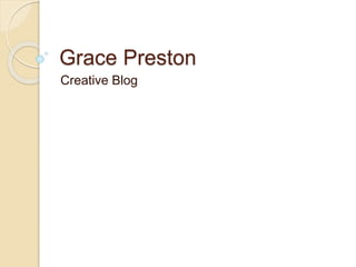 Creative platforms | PPT