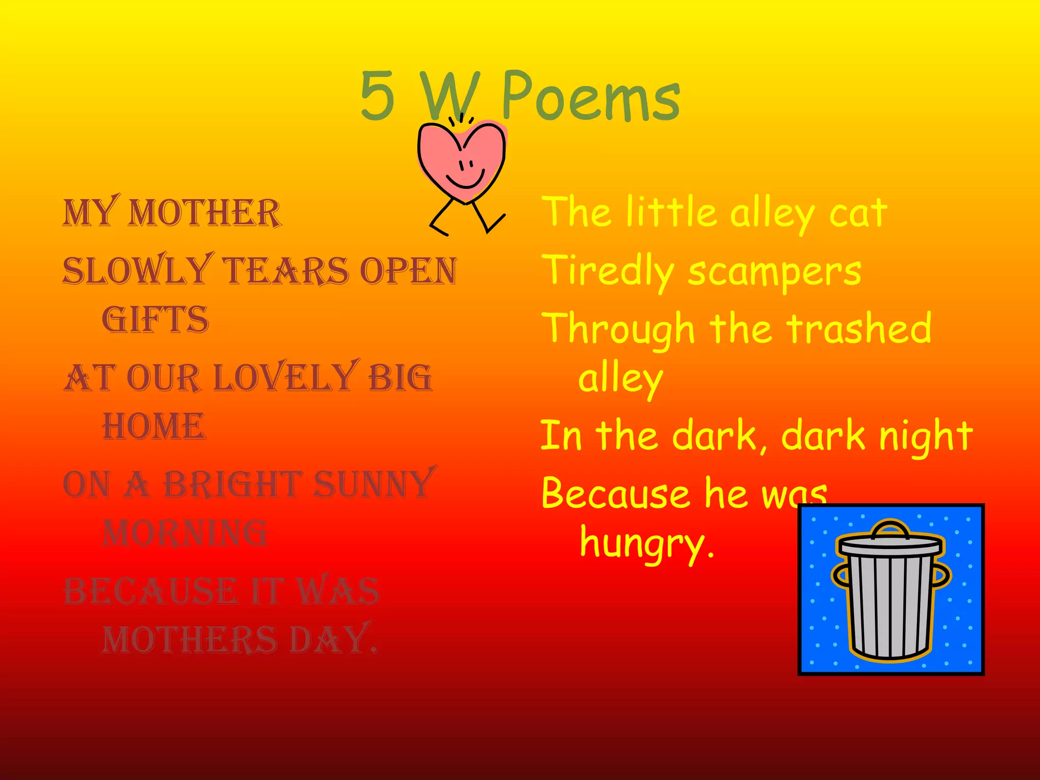 Creative poems | PPTX