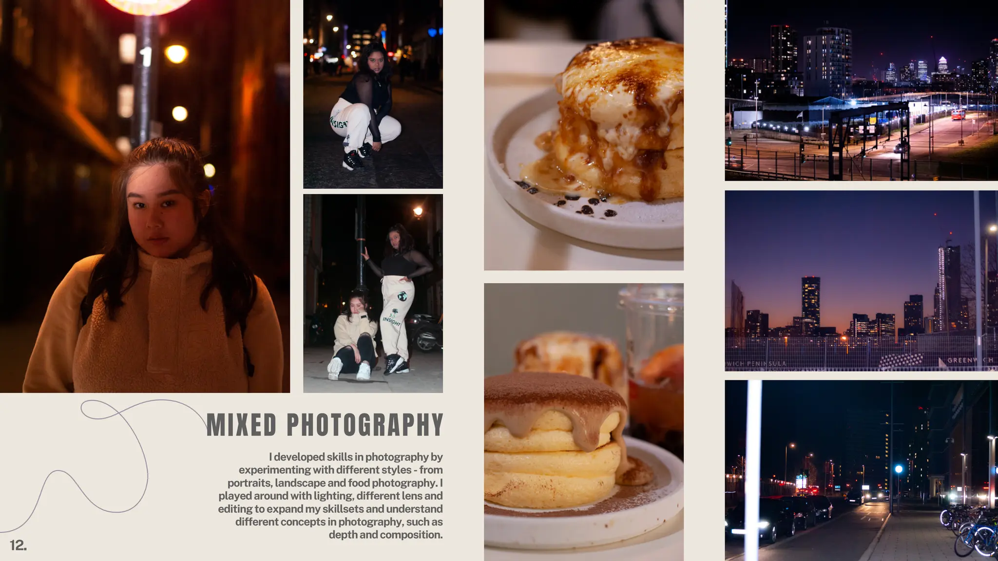 Digital Marketing Creative Portfolio - Xandra | PPT