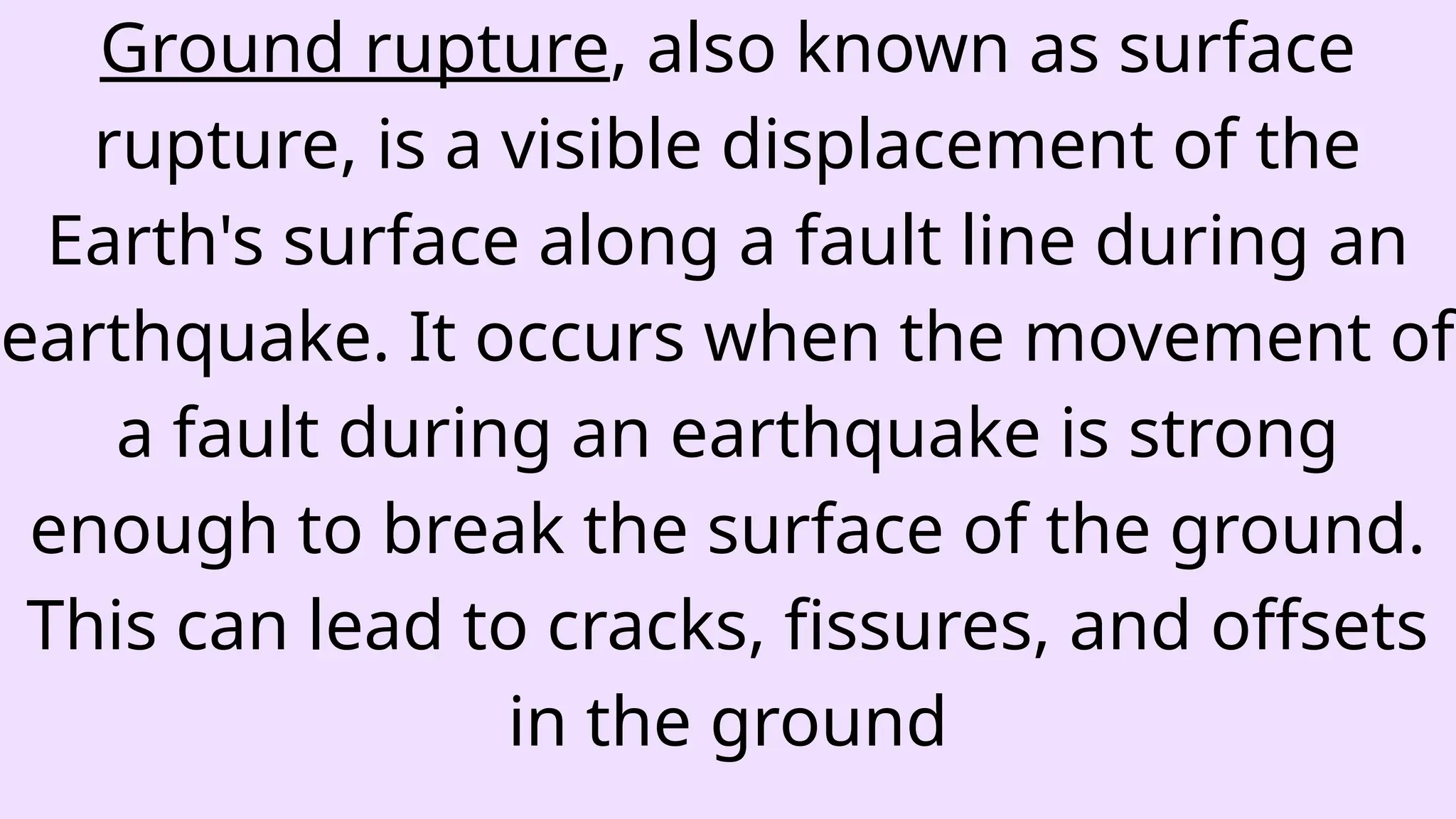 Geological Hazards and the different types | PPTX