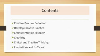 Creative Practices & Innovation.ppt