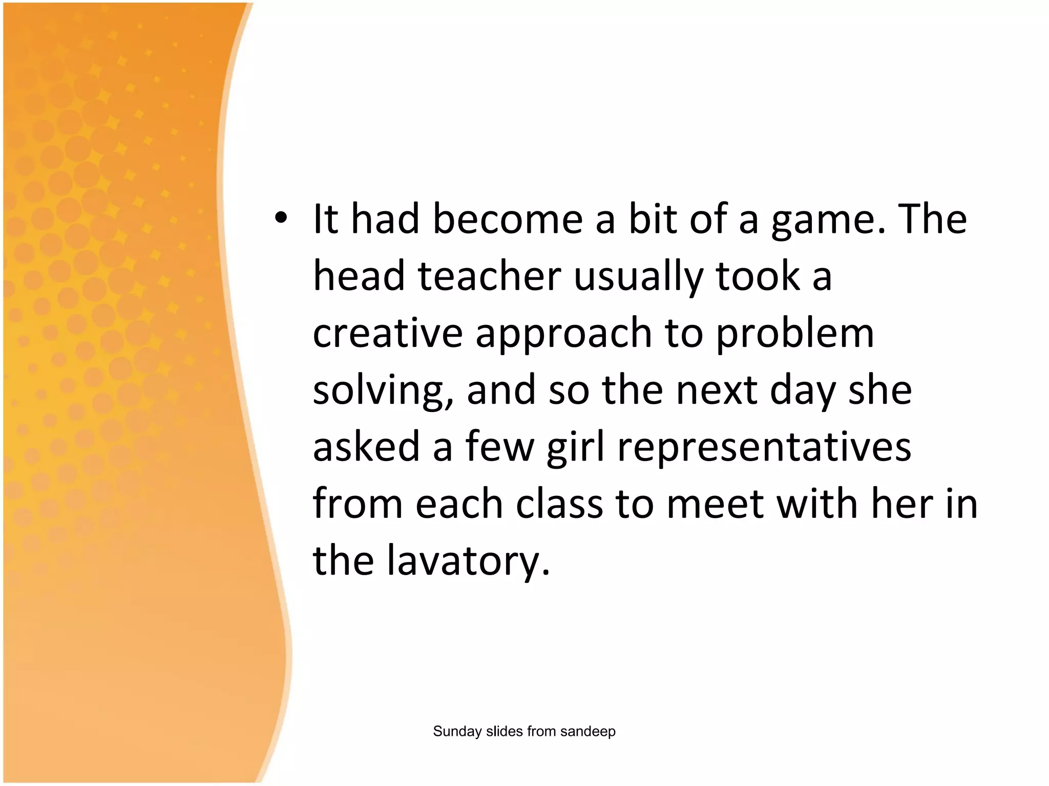 Creative Problem Solving story | PPT
