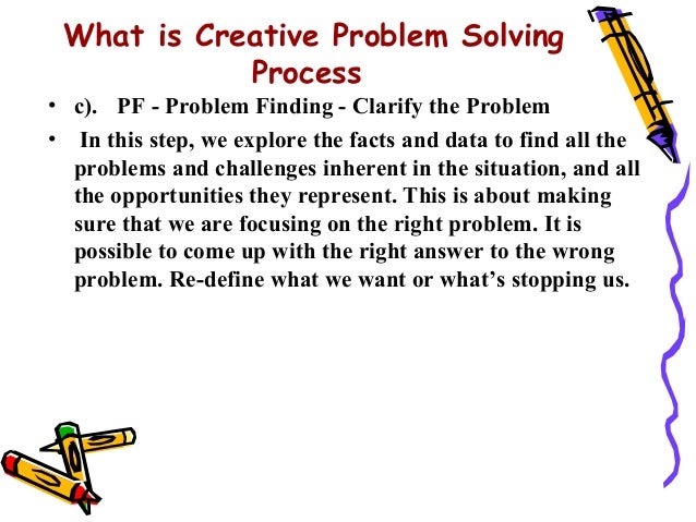Creative problem solving