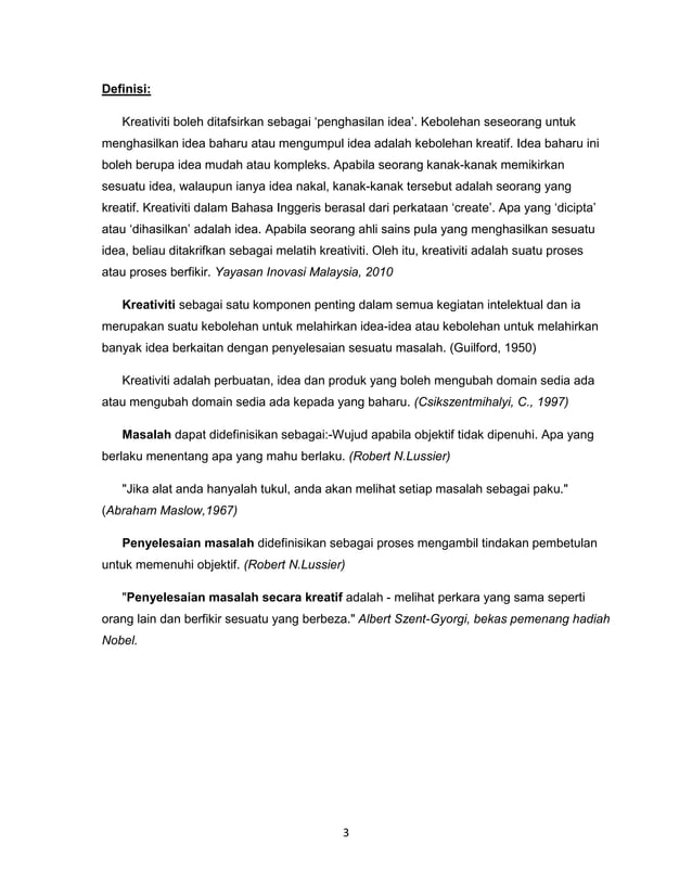 Creative problem solving | PDF