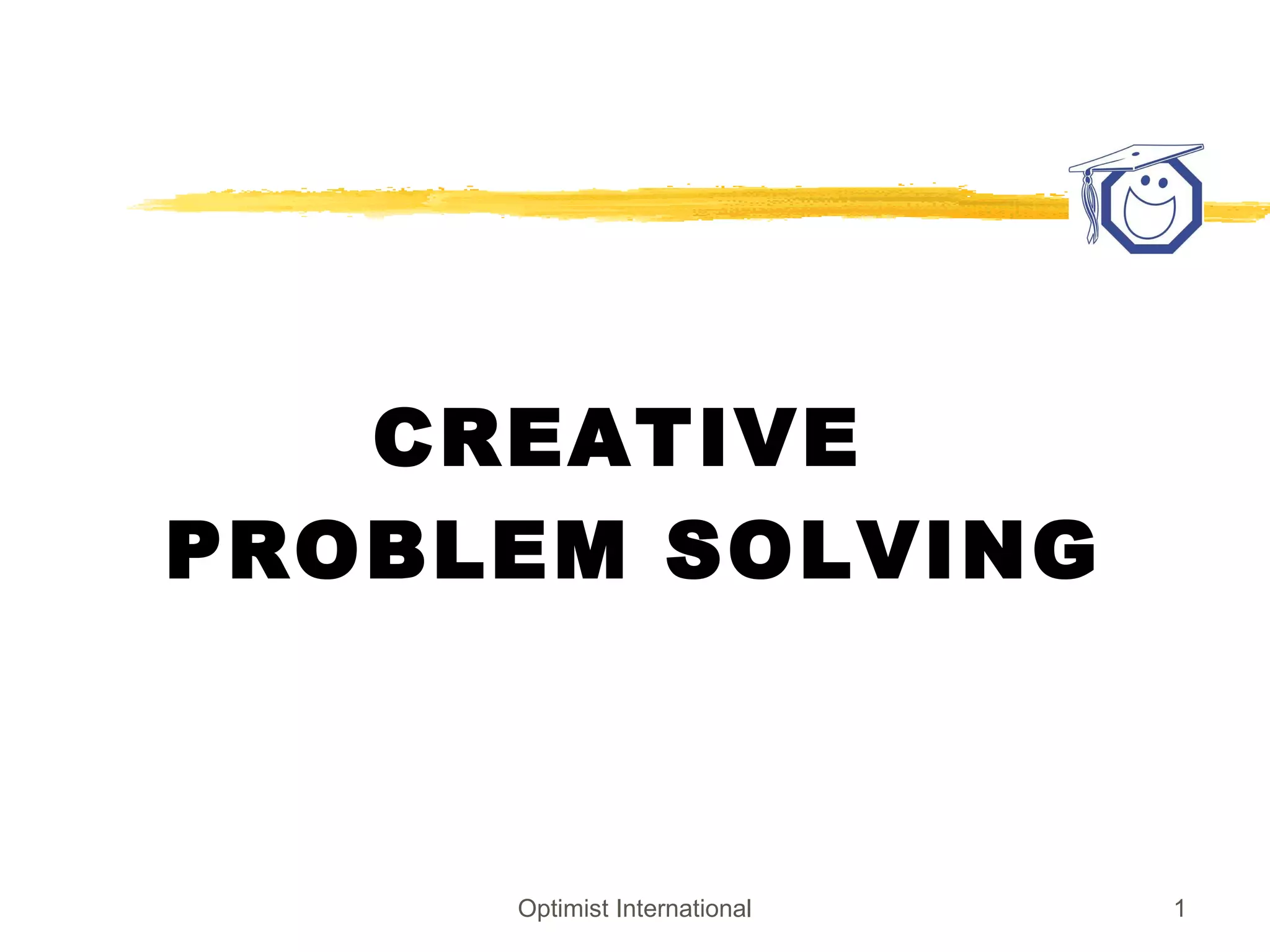 Creativeproblemsolving | PPT