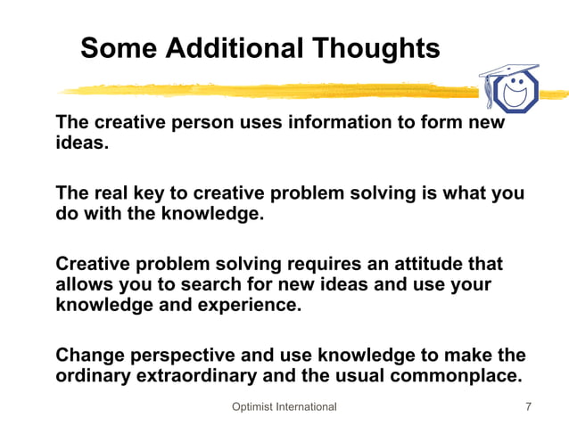 Creativeproblemsolving | PPT