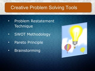 Solve Problems Productively | PPT