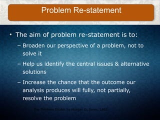 Solve Problems Productively | PPT