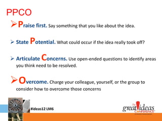 Creative problem solving for associations | PPT