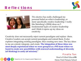 Creative Problem Solving w Emergenetics Reflections | PPT