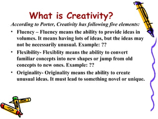Creative process | PPT