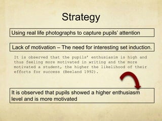 Improving Pupils’ Descriptive Essay Using Visual Aids | PPT