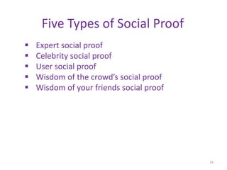 Creative Marketing Promotion Social Proof Jack Ng | PPT