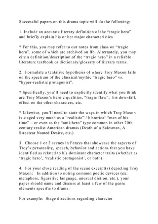 CREATIVE RESEARCH PROJECT and SHORT LITERARY ANALYSIS PAPERAltho.docx