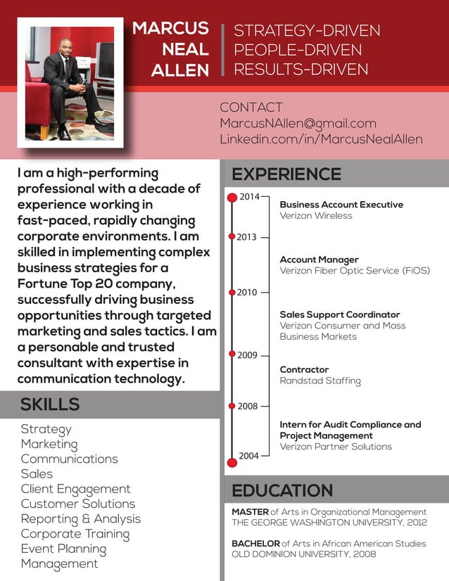 Marcus Allen - Marketing Resume 2 | PDF | Marketing and Advertising ...