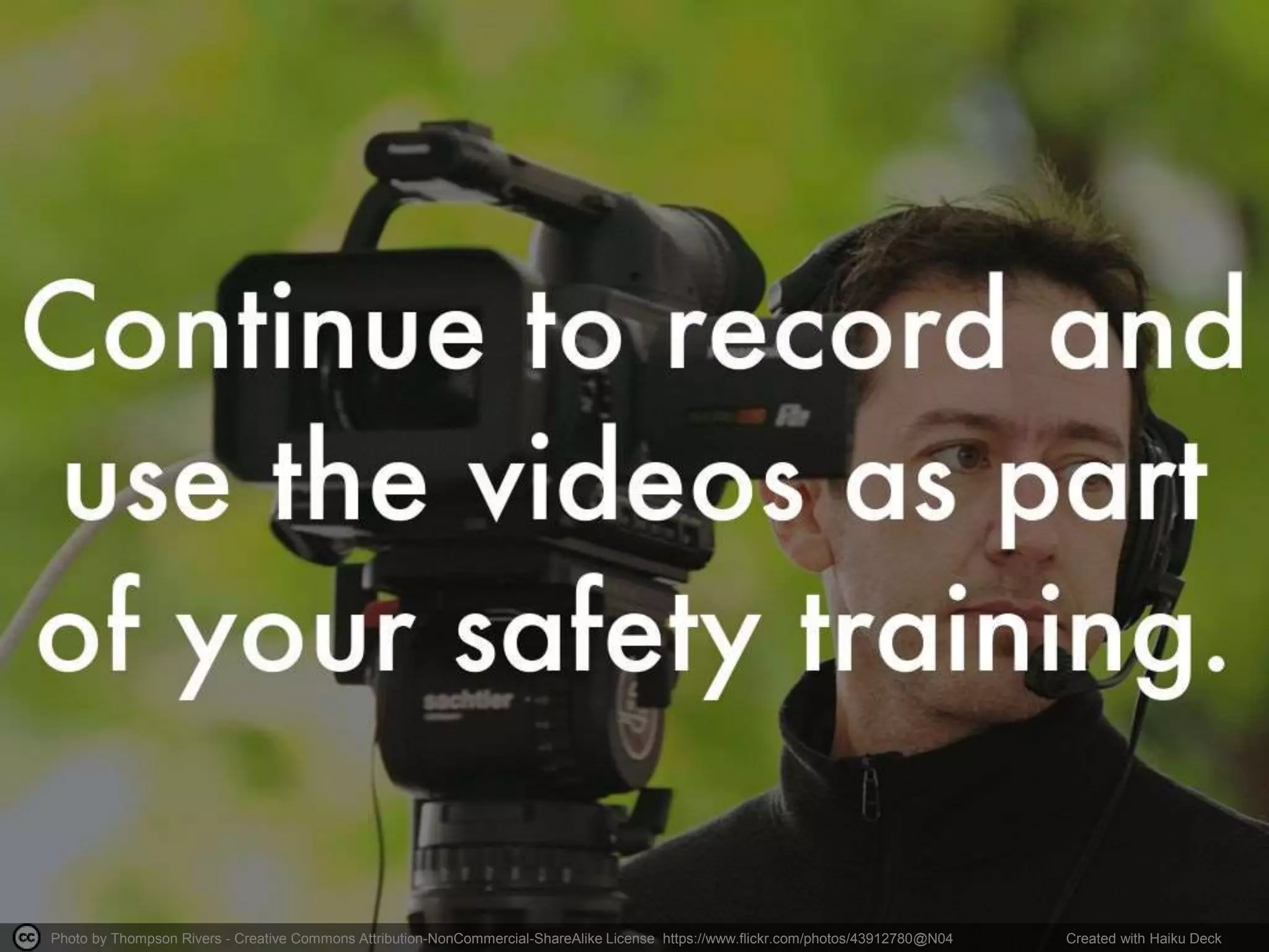 Creative Safety Training Ideas | PPTX