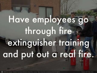 Creative Safety Training Ideas | PPT