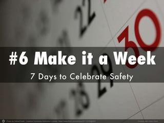 Creative Safety Training Ideas | PPT