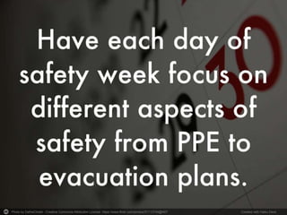 Creative Safety Training Ideas | PPT
